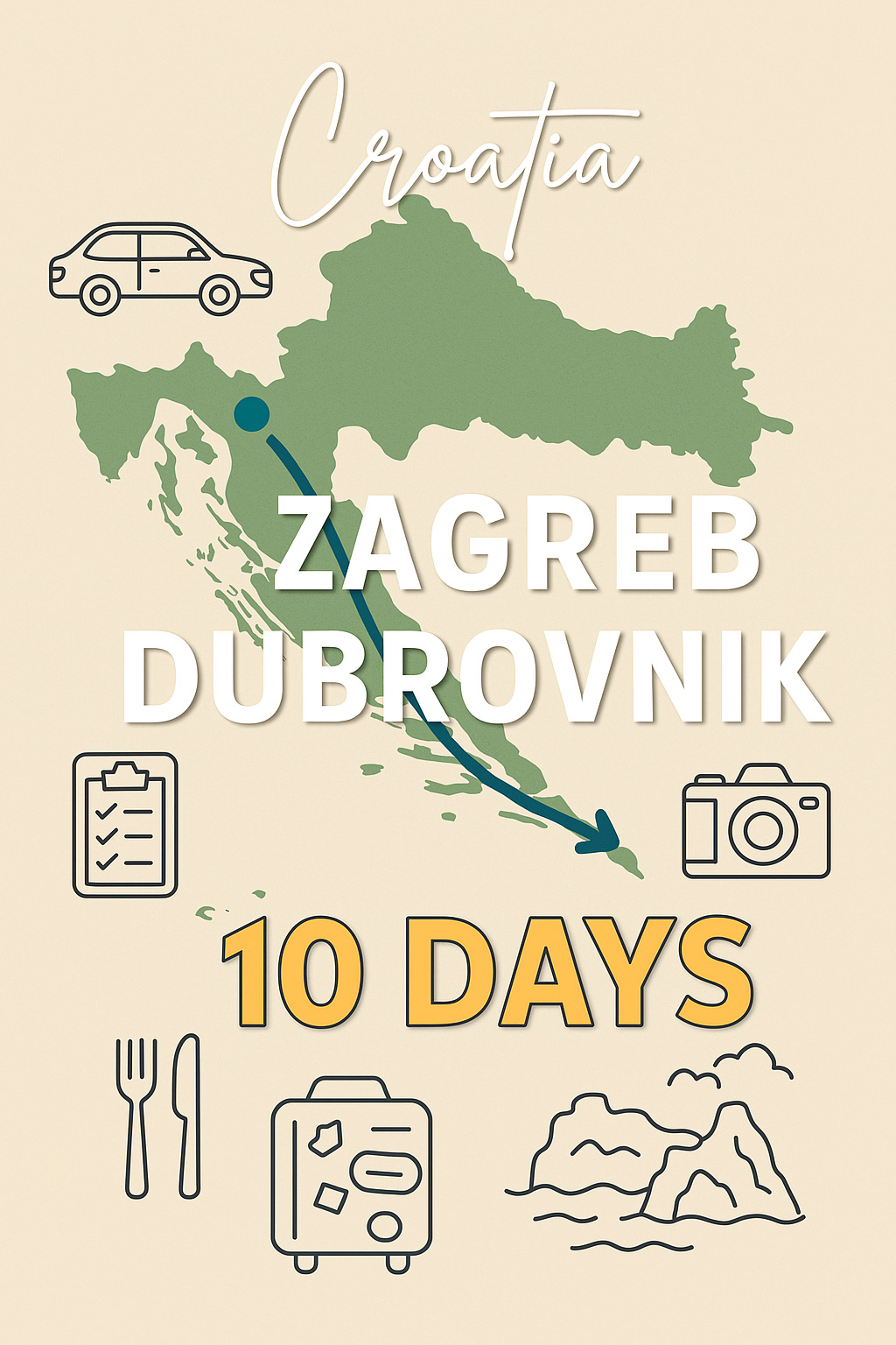 10 days trip in Croatia: from Zagreb to Dubrovnik by car - Explore Croatia