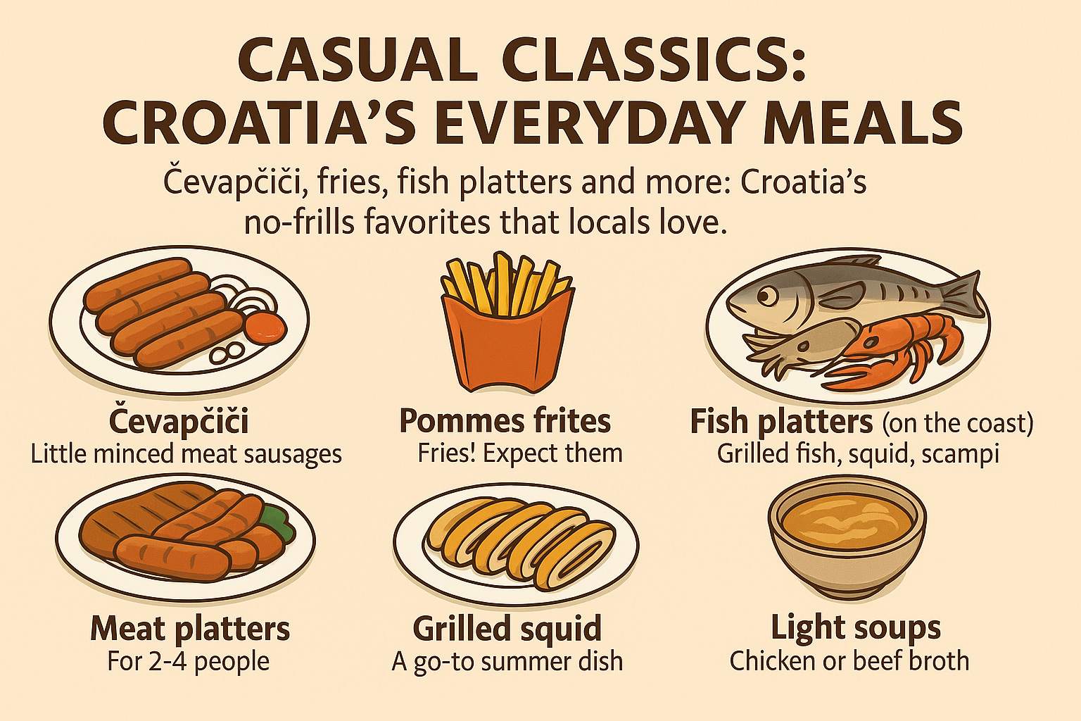 Guide to Eating in Croatia: What to Know Before You Go - Explore Croatia