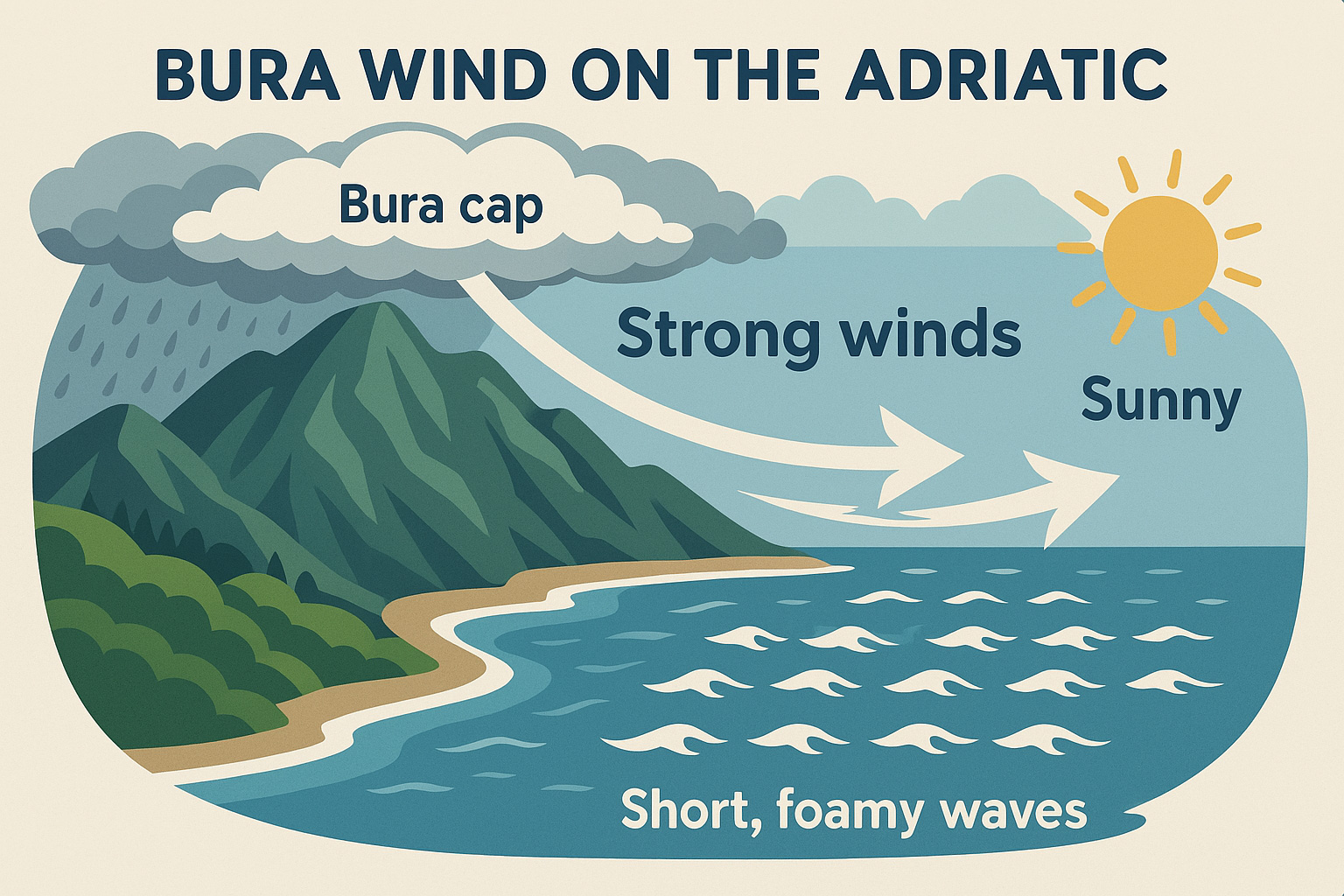 Bura Wind: Croatia’s Fierce Coastal Force You’ll Never Forget - Explore ...