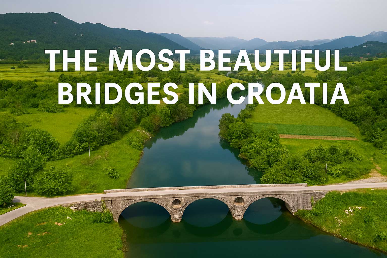The Most Beautiful Bridges on Croatian Rivers - Explore Croatia